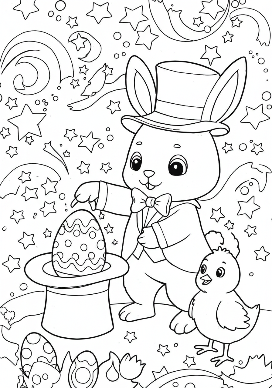 Free Printable Easter Coloring Pages: Click Download Now