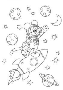 Free Printable Mickey Mouse Coloring Pages: Click Download Now