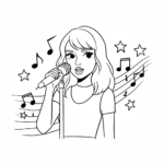 Free Taylor Swift Coloring Pages for Swifties | Download & Color ...