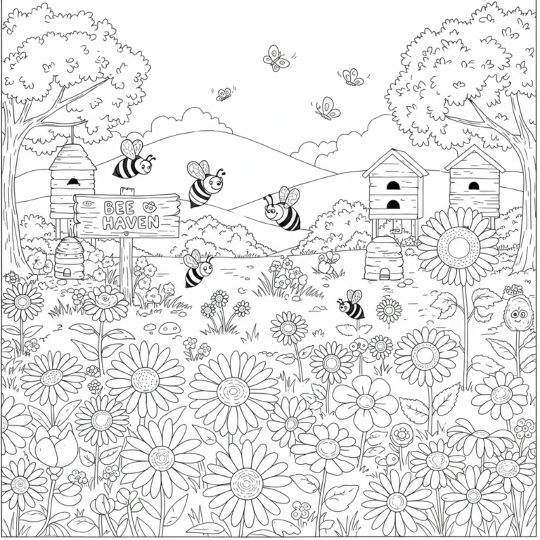 Spring Coloring Pages: Free Printable Seasonal Images ...